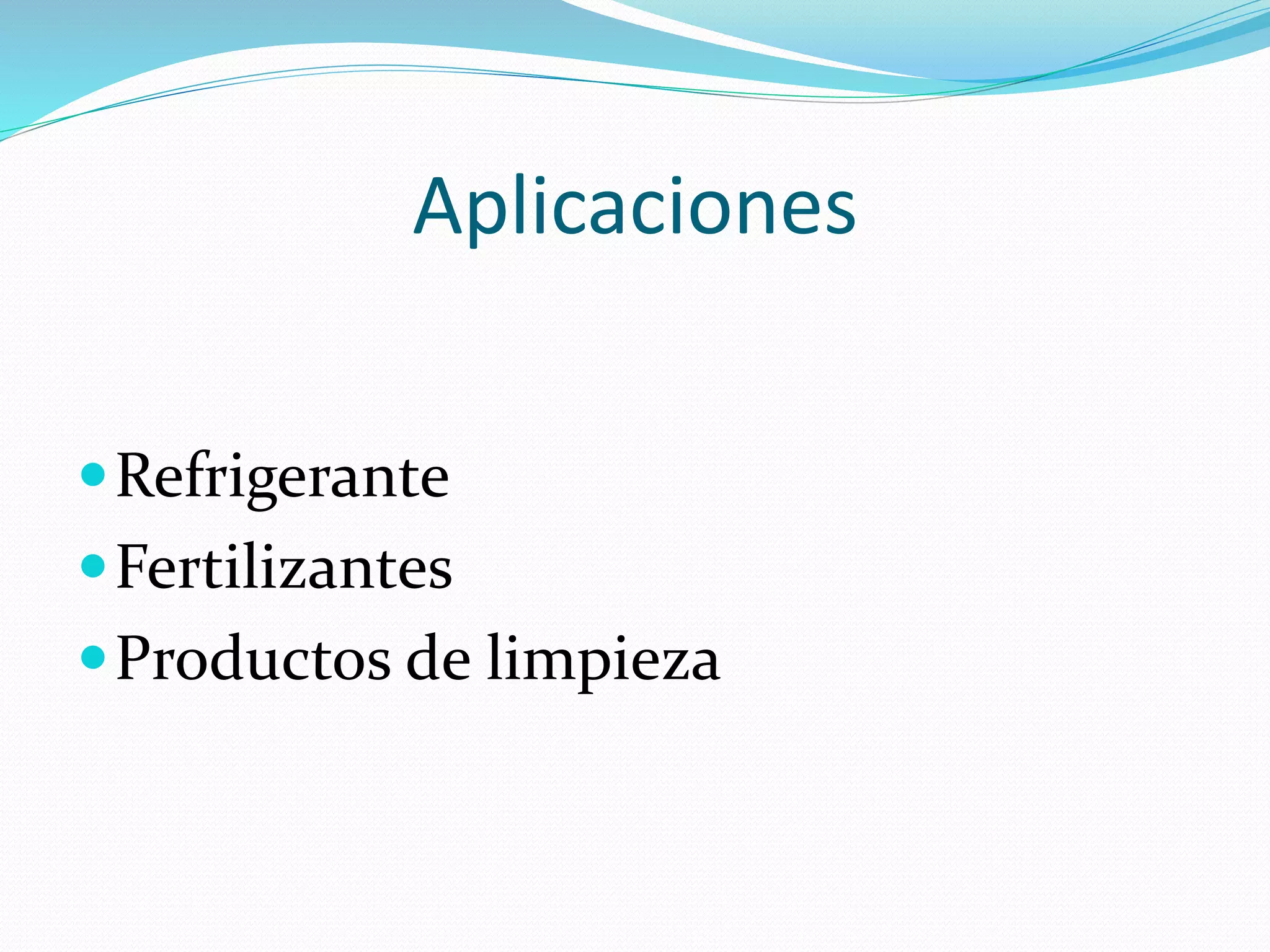 El amoniaco (nh3) | PPTX