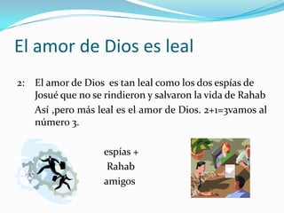 El amor de dios | PPTX