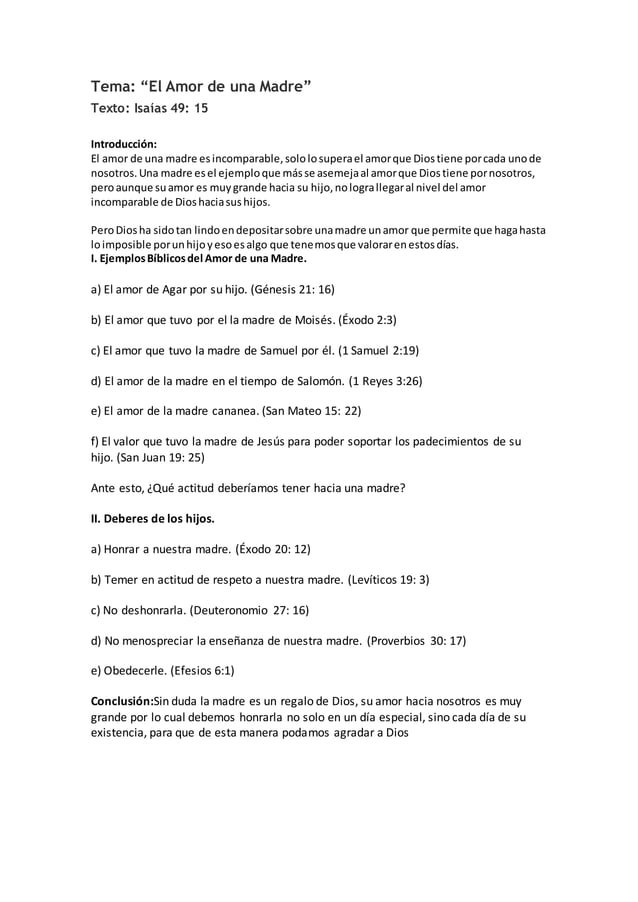 El Amor De Madre Pdf