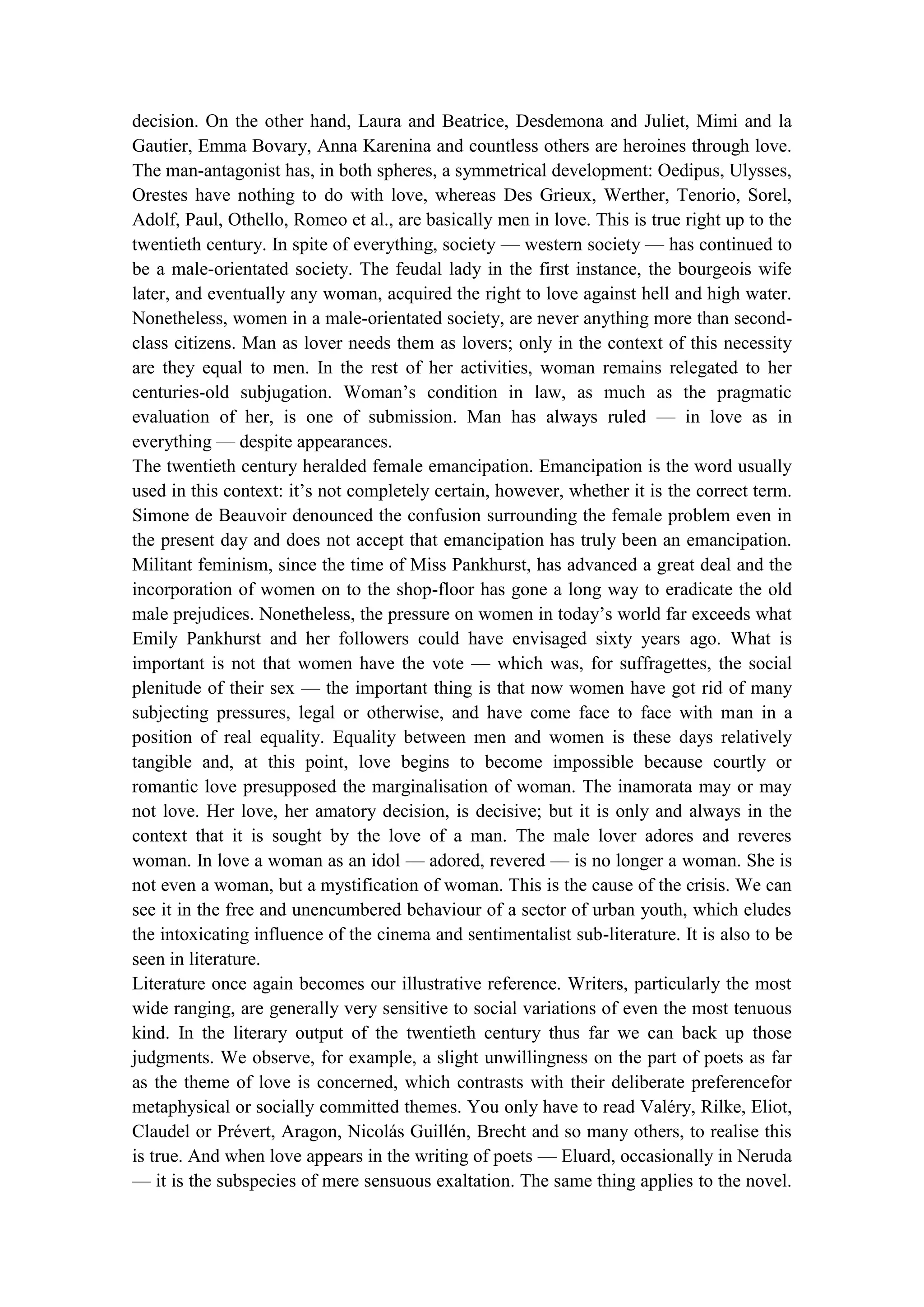 El amor en el siglo II por Joan Fuster | DOCX