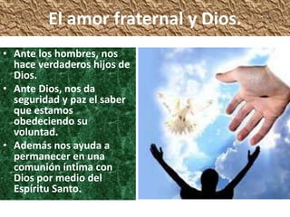 El amor fraternal | PPTX