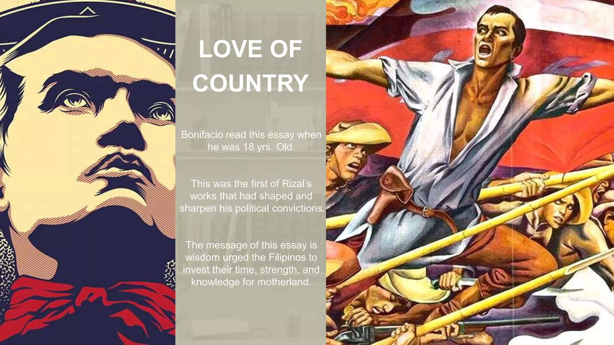 El Amor Patrio | PPTX