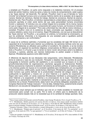 El Anarquismo Y La Clase Obrera Mexicana, 1860 A 1931 John M. Hart | DOC