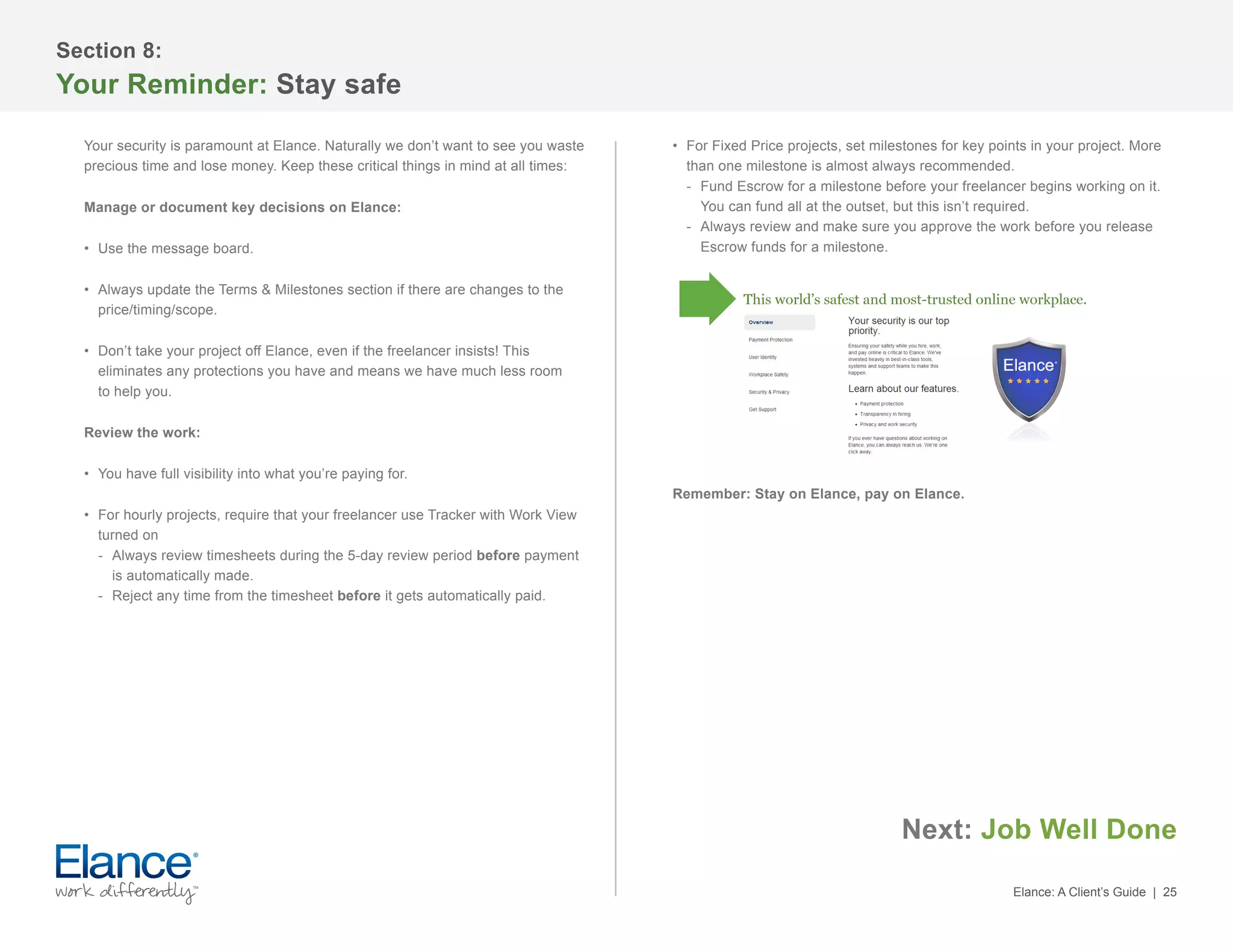 Elance Client Guide | PPT