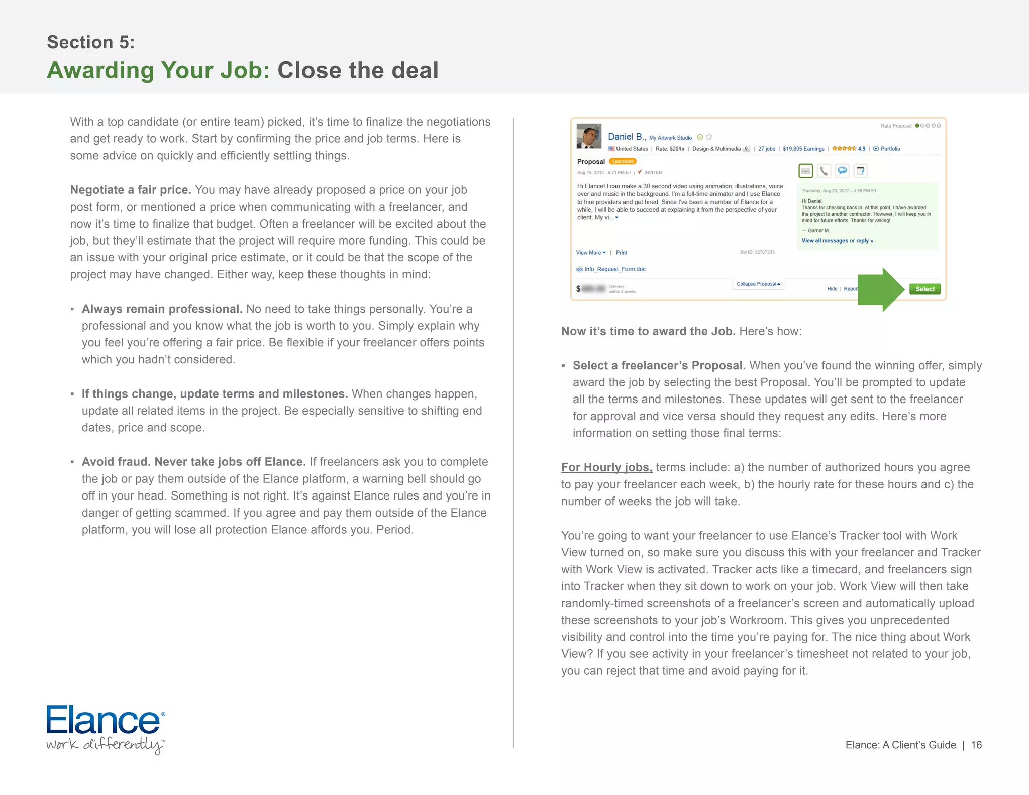 Elance Client Guide
