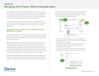 Elance Client Guide | PPT
