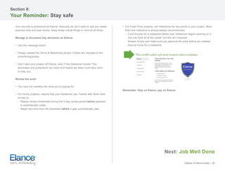 Elance Client Guide | PPT