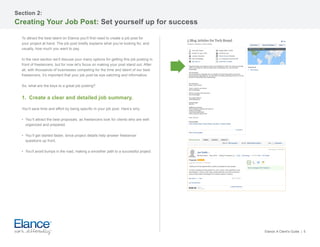 Elance Client Guide | PPT