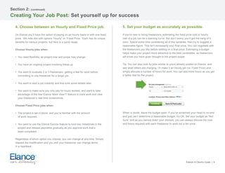 Elance Client Guide | PPT