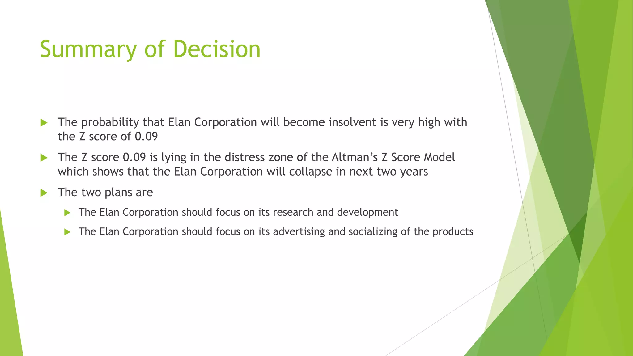 Elan Corporation Turnaround.pptx