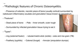 Elango Navin Raj (1626) Traumatology Ppt on Osteomyelitis .pptx