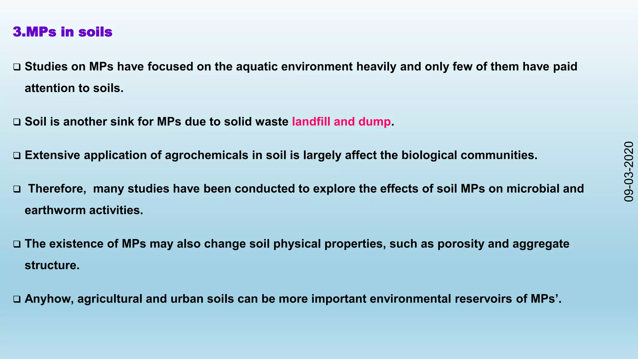 Fate and environmental Micro plastics | PPTX