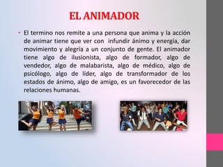 El animador turistico | PPTX