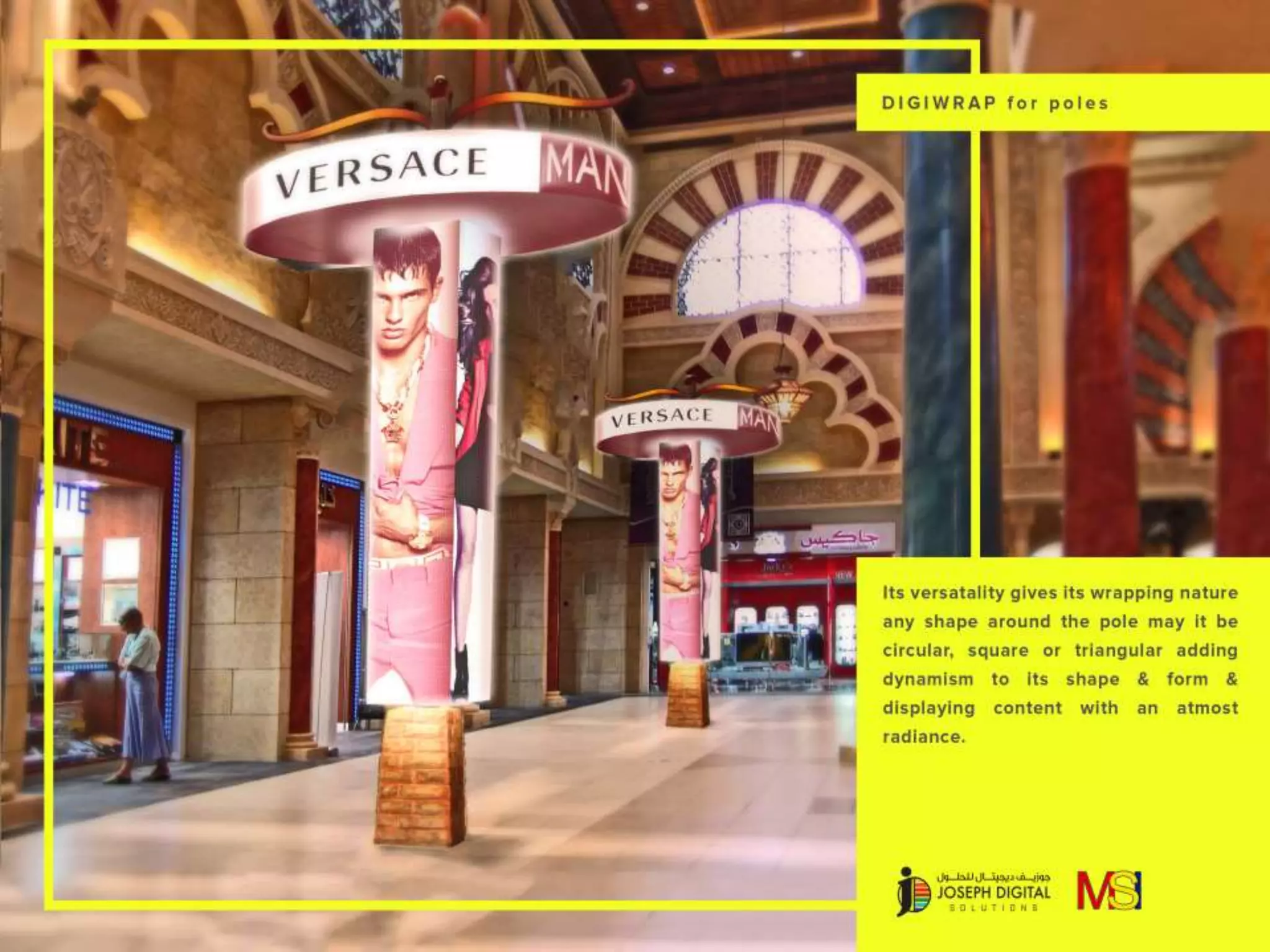 Elan Digital Signage Presentation for Malls | PPTX