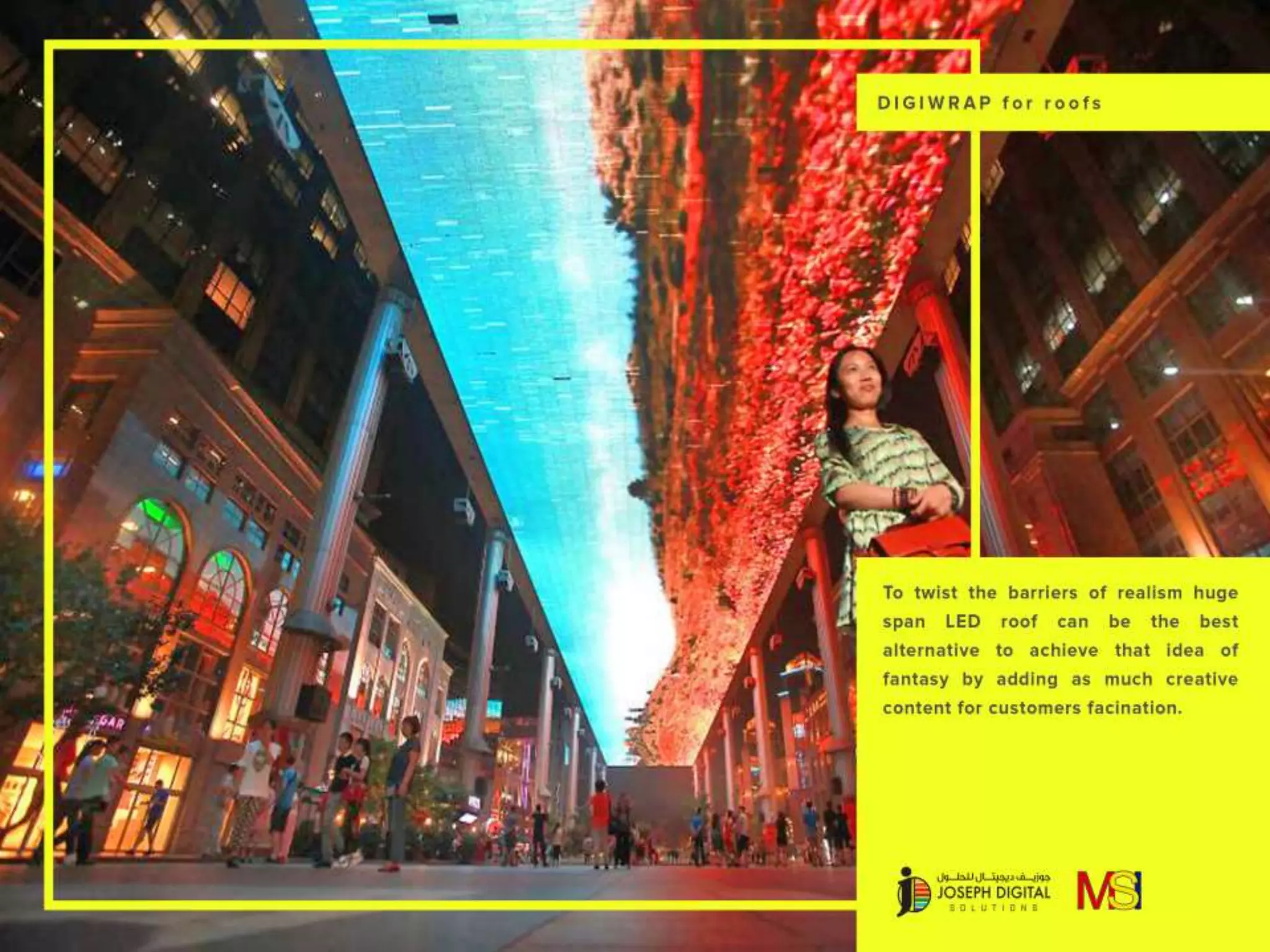 Elan Digital Signage Presentation for Malls | PPTX