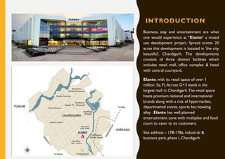 case study of Elante mall, chandigarh, | PPT