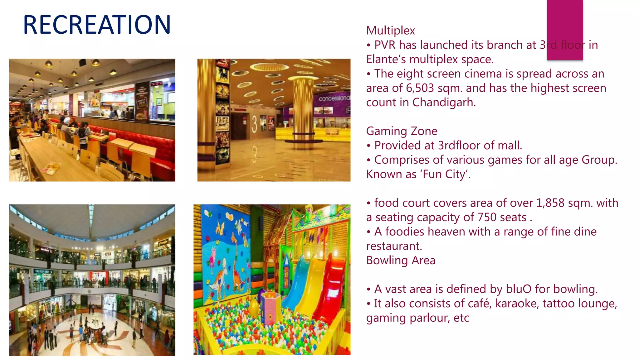 Elante mall Chandigarh case study | PPTX
