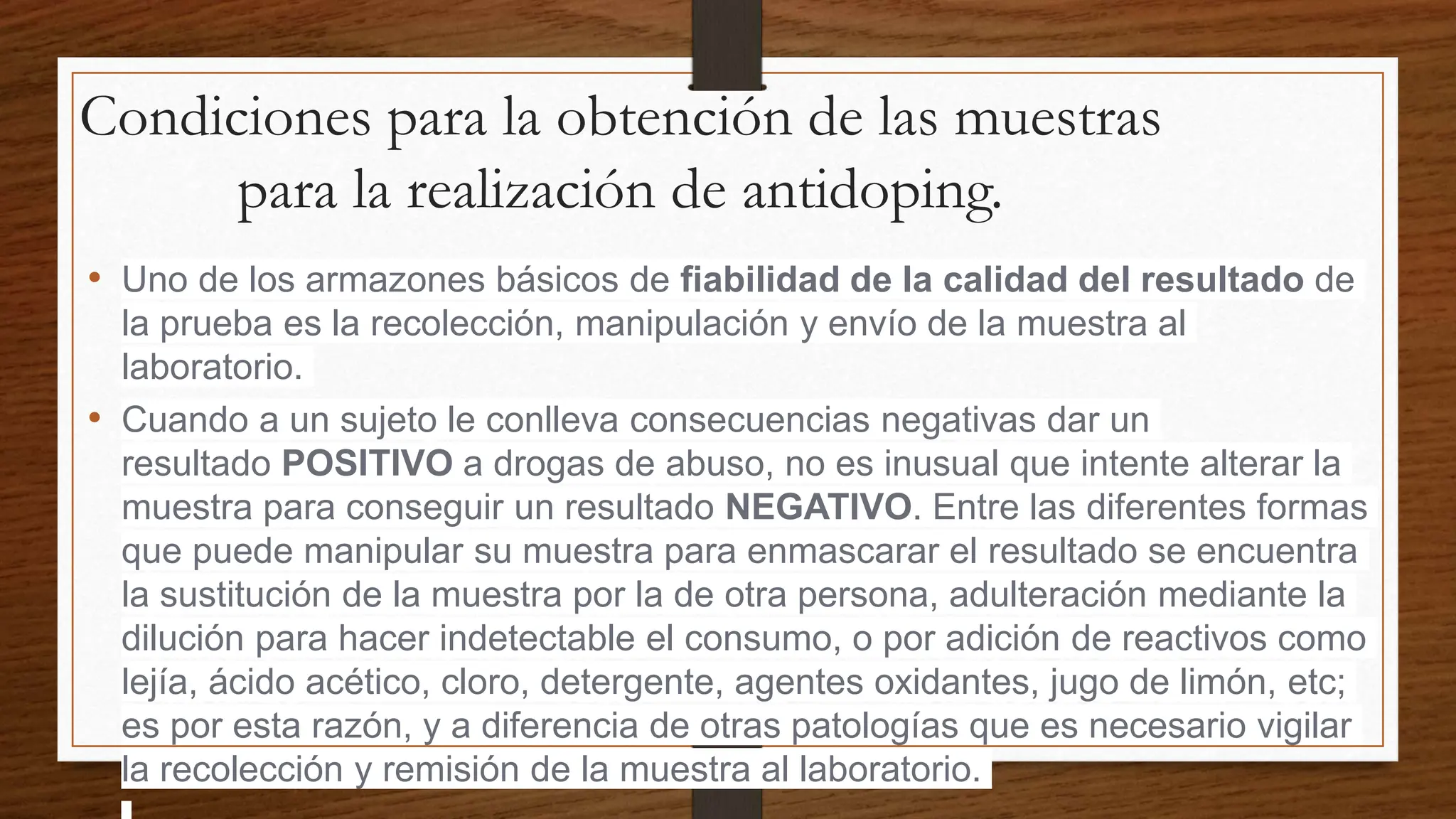 EL ANTIDOPING y sus caracteristicas y definiciones | PPTX | Illegal ...