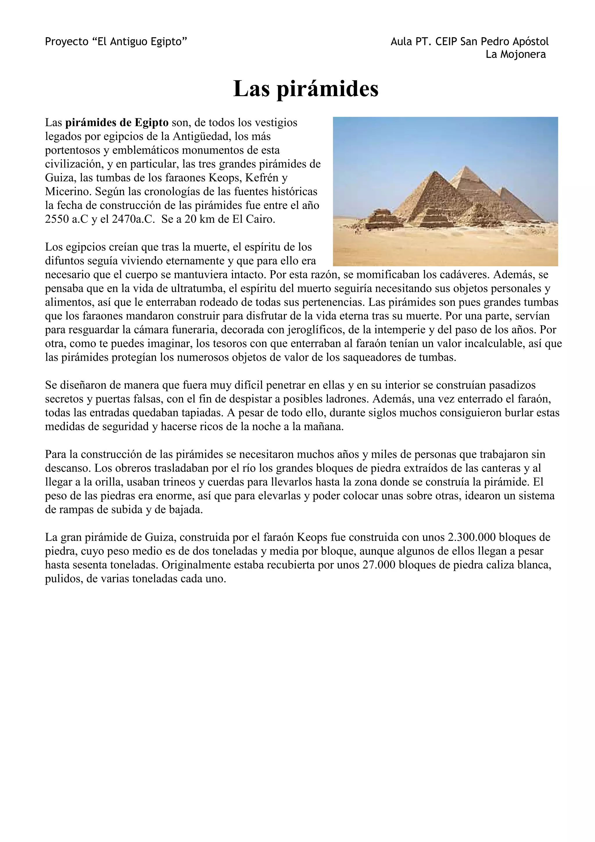 El Antiguo Egipto | PDF