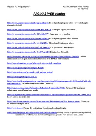 El Antiguo Egipto | PDF