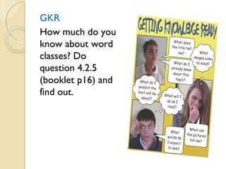 English Language - Lexicology and Word classes | PPT