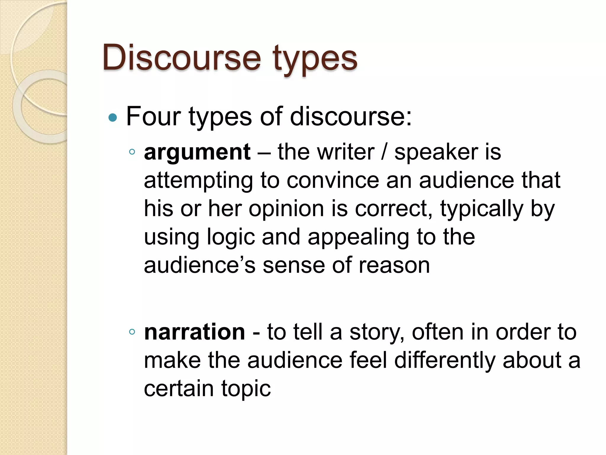Ch 4.4 Discourse | PPTX