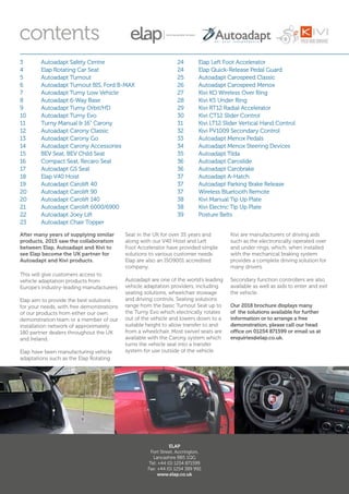 Elap Product Brochure 2018 | PDF