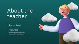Parts of Speech Pronoun Educational .pptx