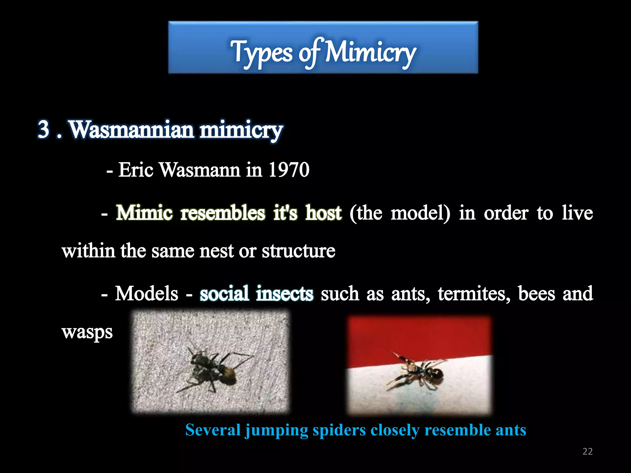 INSECT DEFENSE MECHANISM | PPTX