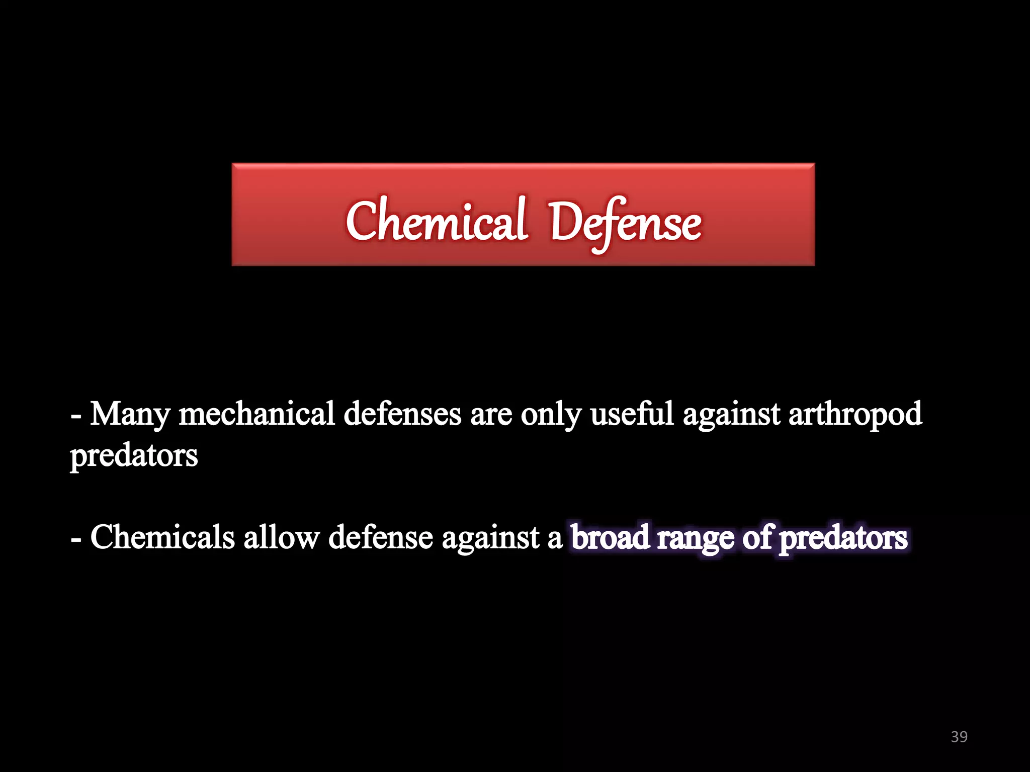 INSECT DEFENSE MECHANISM | PPTX