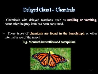 INSECT DEFENSE MECHANISM | PPTX