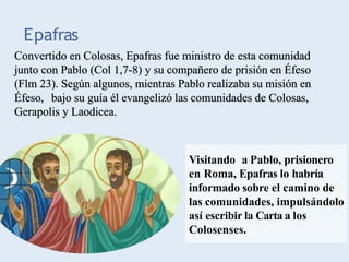 El apostol pablo y sus colaboradores | PPTX