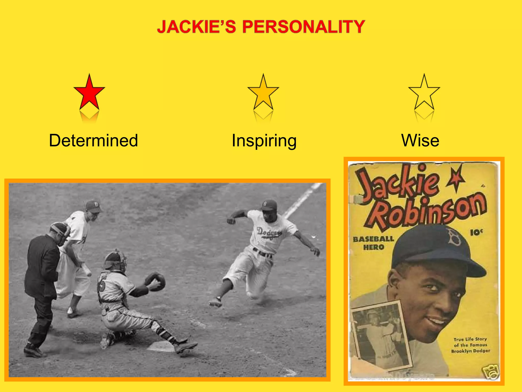 Robinson courage project8 | PPT | Baseball | Sports