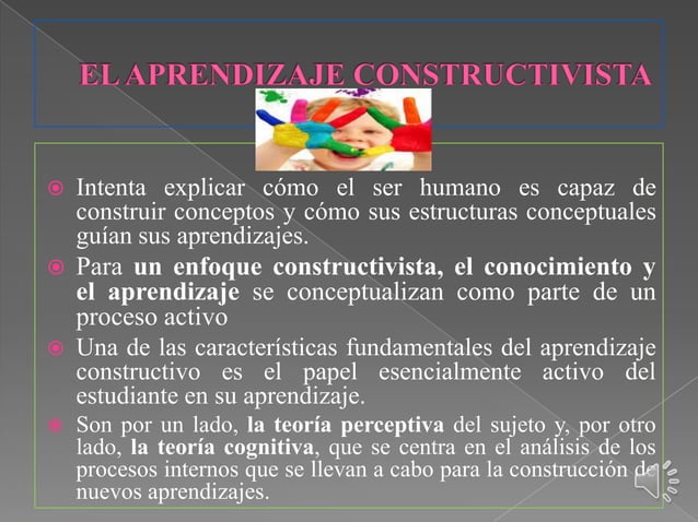 El aprendizaje constructivista (c) | PPTX