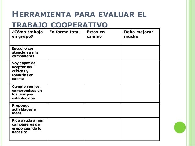 El aprendizaje cooperativo en el aula