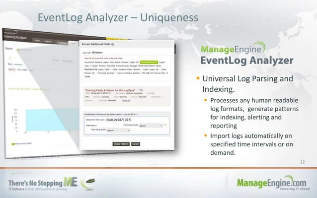 EventLog Analyzer - Product overview | PPTX
