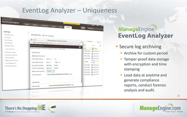 EventLog Analyzer - Product overview | PPTX