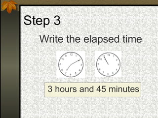 Elapsed Time | PPT