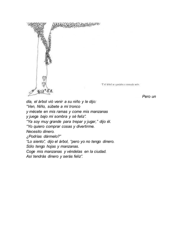 El arbol generoso | DOCX