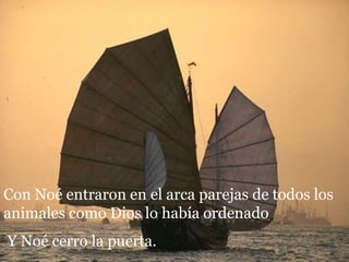 El arca de noe | PPSX