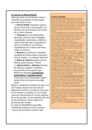 El arquitecto egipcio de nombre desconocido del templo de ihvh | PDF