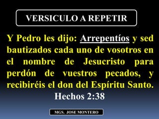 El Arrepentimiento | PPTX