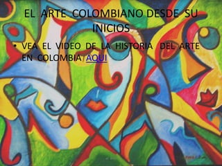 El arte colombiano | PDF
