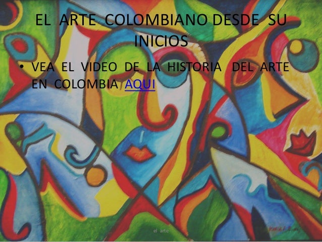 El arte colombiano