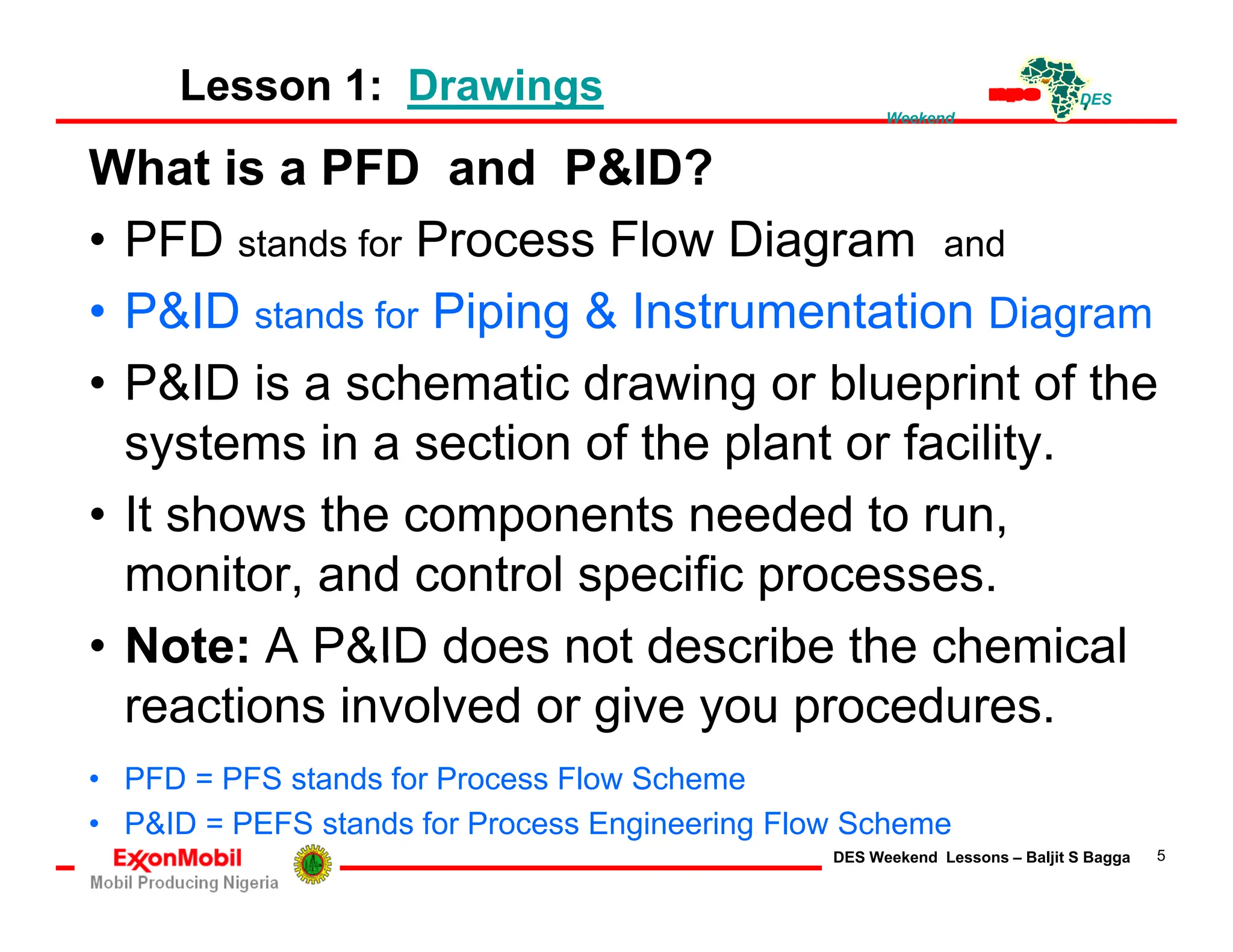 EL ARTE DE LEER UN PFD Y UN P&ID. planta industrial | PDF