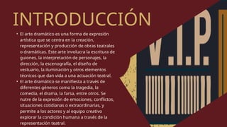 El arte dramatico en los medios de comuicacion.pptx