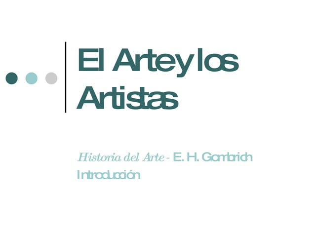 El Arte Y Los Artistas | PPT