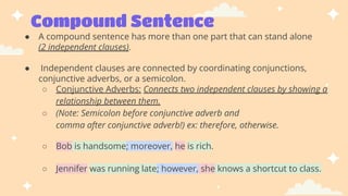 ELA Sentence Structure Review and Conjunctions.pdf