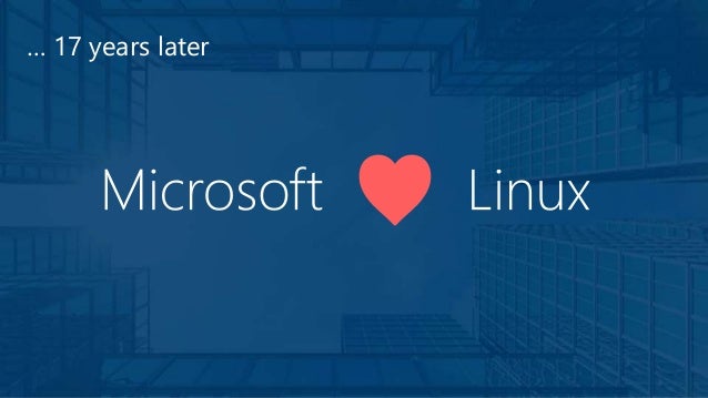 Microsoft Really Loves Linux – a Virtual Love Story