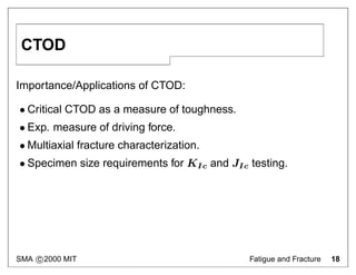 Elastic plastic fracture mechanics | PDF